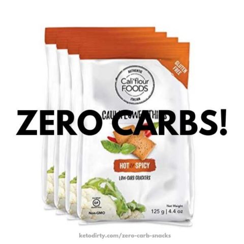 50 Zero Carb Snacks - Guilt-Free No Carb Foods For Snacking