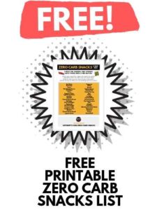 Zero Carb Snacks - 35+ Guilt-Free NO Carb Snacks That You Will LOVE!