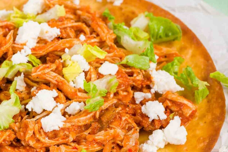 Low Carb Tostadas - Easy To Make And Just 3 Net Carbs