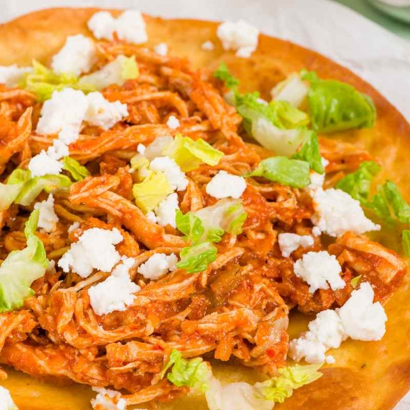 Low Carb Tostadas - Easy To Make And Just 3 Net Carbs