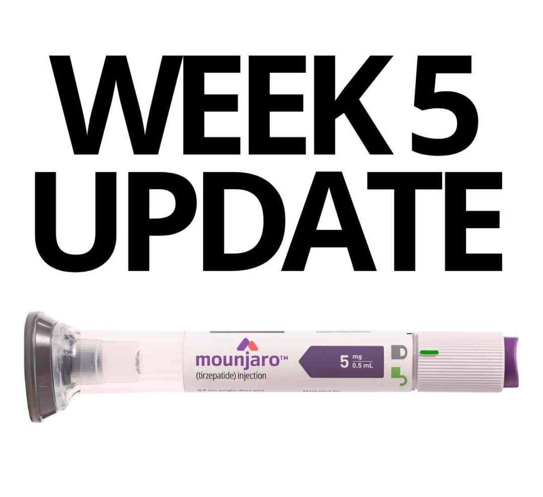 Mounjaro Week 5 Update - Losing Pounds And Hello Side Effects