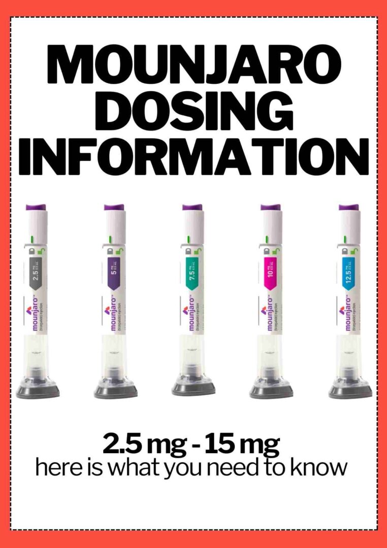 Helpful Mounjaro Dosing Information About The 6 Strengths