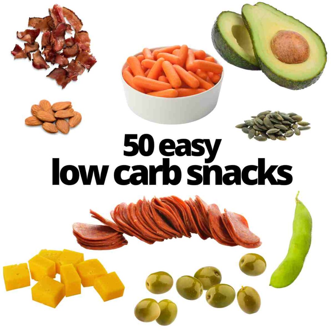 50 Easy Low Carb Snacks To Grab On The Go